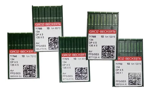 Agujas Groz-beckert P/ Máq. Recta Cabo Grueso O Presilladora | MercadoLibre
