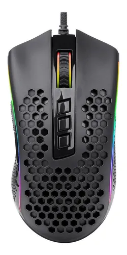 Mouse Gamer Redragon Storm Preto Rgb M808-rgb Preto | MercadoLivre