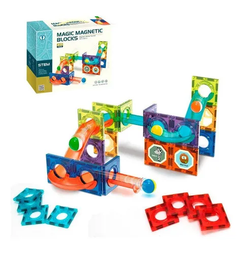 Bloques Magneticos De 40 Piezas | MercadoLibre Bloques Magneticos De 40 Piezas | MercadoLibre