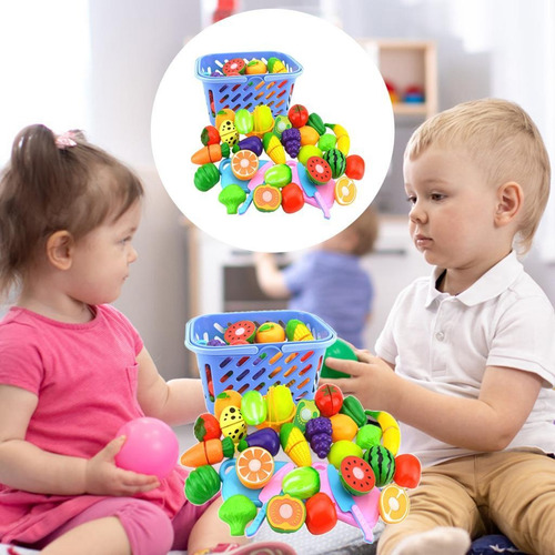 Juegos De Imaginación Juego De Alimentos Niños 23 Piezas Cuotas Sin Interés