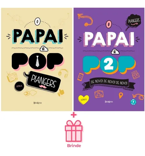Livros O Papai E Pop De Marcos Piangers - O Papai E Pop - Vol 1 + O ... Livros O Papai E Pop De Marcos Piangers - O Papai E Pop - Vol 1 + O ...