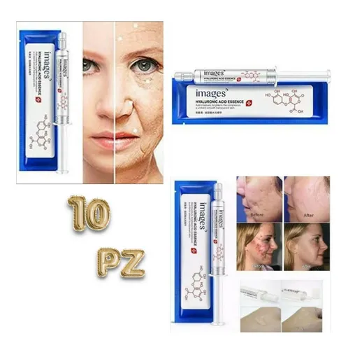 10 Jeringas Acido Hialuronico Ampolletas Anti Arrugas Ojeras Meses