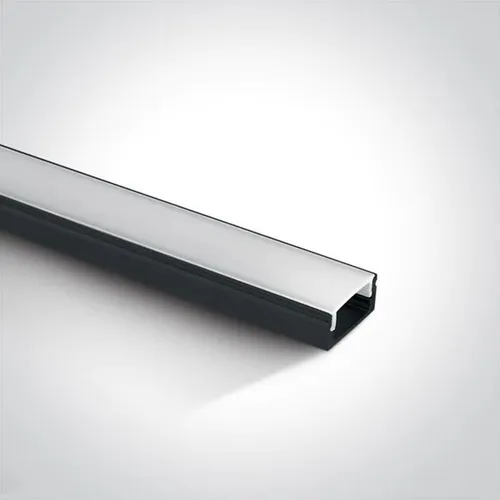 Canaleta Sobrepor Slim Aluminio Preto Para Fita Led 2 Metros ... Canaleta Sobrepor Slim Aluminio Preto Para Fita Led 2 Metros ...