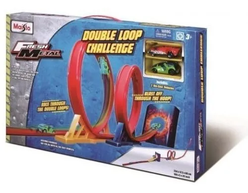 Double Loop Challenge Auto Pista Fresh Metal - Maisto | MercadoLibre Double Loop Challenge Auto Pista Fresh Metal - Maisto | MercadoLibre