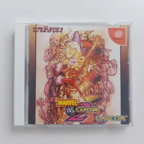 Marvel Vs. Capcom 2 Dreamcast Original Japonês + Nf | Parcelamento sem ... Marvel Vs. Capcom 2 Dreamcast Original Japonês + Nf | Parcelamento sem ...