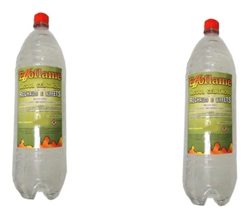 2 Pet Gel Acendedor 1,7kg - 2l Para Fondue, Rechaud | MercadoLivre