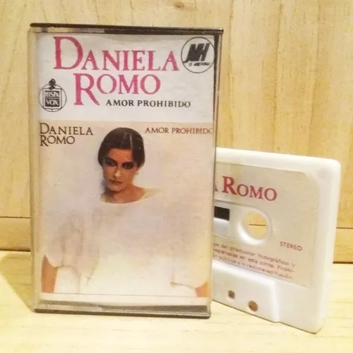 Daniela Romo - Amor Prohibido Cassette Daniela Romo - Amor Prohibido Cassette
