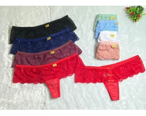 Kit 10 Calcinhas Tangas Cavadas Com Detalhes Em Renda 108 ... Kit 10 Calcinhas Tangas Cavadas Com Detalhes Em Renda 108 ...