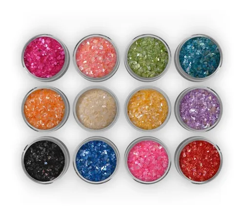 Kit 12 Cores Madre Pérola Helen Color Kit 12 Cores Madre Pérola Helen Color