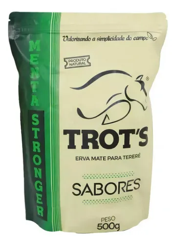 Erva Mate Para Tereré Menta Stronger Trots 500g Mercadolivre