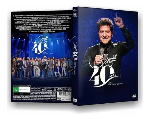 Dvd Daniel - 40 Anos Celebra João Paulo & Daniel | MercadoLivre Dvd Daniel - 40 Anos Celebra João Paulo & Daniel | MercadoLivre