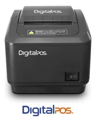 Impresora Térmica 80mm Digital Pos Usb Y Lan Para Cocinas | Envío Gratis