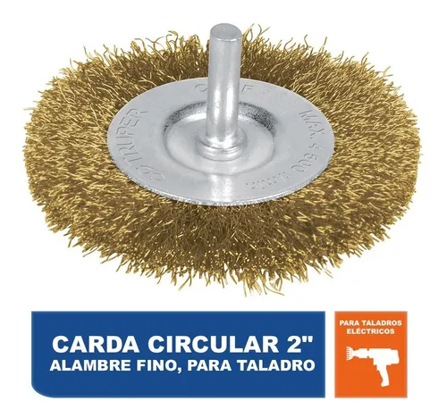 Escobilla Circular Para Taladro Fina 2 Truper Ca-2f | Cuotas sin interés Escobilla Circular Para Taladro Fina 2 Truper Ca-2f | Cuotas sin interés