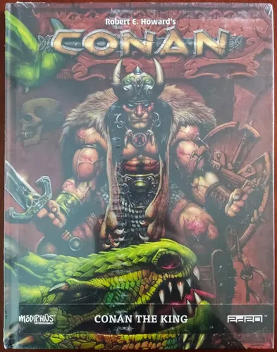 Conan The King - Conan 2d20 - Modiphius Entertainment - Livro De Rpg ...