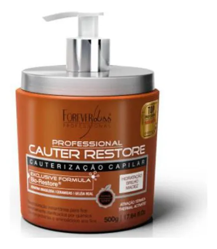 Cauter Restore Cauterização Sem Formol 500g Forever Liss Mercadolivre