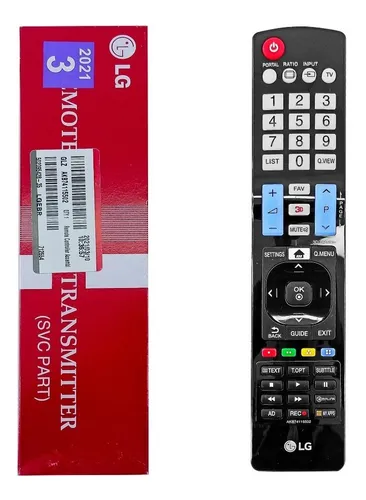 Controle Remoto Original Smart Tv 3d Lg My Apps Akb74115501