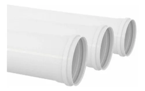 Tubo Cano Pvc Para Esgoto 200mm 2 Metro Krona | Frete grátis