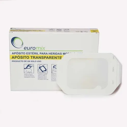 Aposito Adhesivo Transparente Film 10 X 12 Cm X50 Unidades Aposito Adhesivo Transparente Film 10 X 12 Cm X50 Unidades