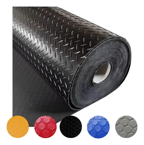 Tapete De Pvc Antiderrapante Ancho 2.10m X 5 Metros Grueso Negro Espiga ...