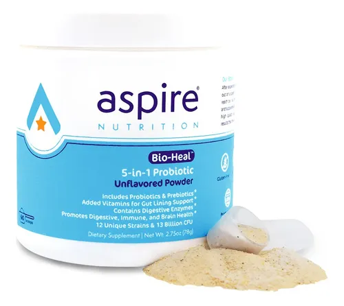 Probiotic Supplement Aspire Nutrition Bio-heal® 5-in-1 Kids | MercadoLivre