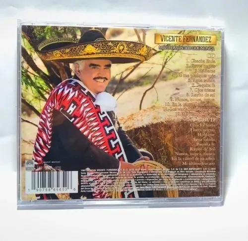 Vicente Fernandez Mas Romantico Que Nunca Nuevo Y Sellado Vicente Fernandez Mas Romantico Que Nunca Nuevo Y Sellado