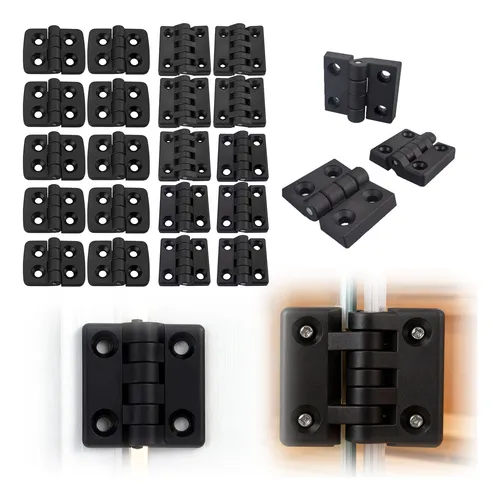 20 Piezas Bisagra Metálica Profile Estructural 30x40, 50x50 | Meses sin ...