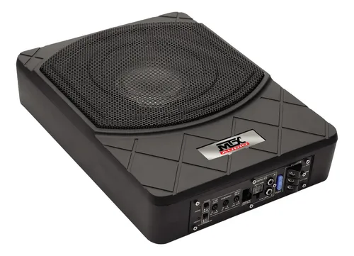 Subwoofer 10 Amplificado Mtx Tn10mx 1300w Con Control Bajos Negro ...