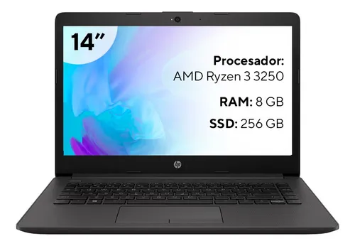 Portátil Hp 245 G9 Ryzen 3 3250u Ram 8gb Ssd 256gb 14 Portátil Hp 245 G9 Ryzen 3 3250u Ram 8gb Ssd 256gb 14