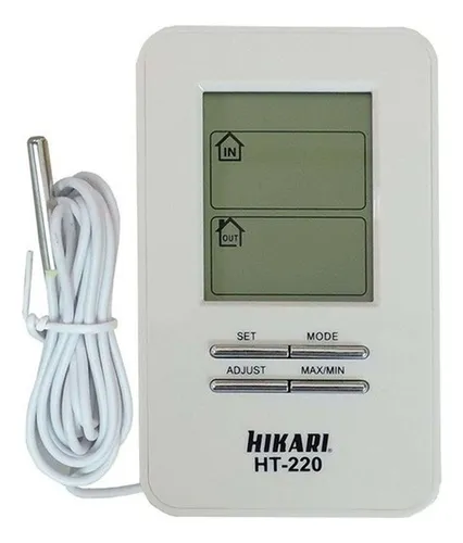 Termómetro digital Ht-220 para interiores y exteriores | MercadoLibre Termómetro digital Ht-220 para interiores y exteriores | MercadoLibre