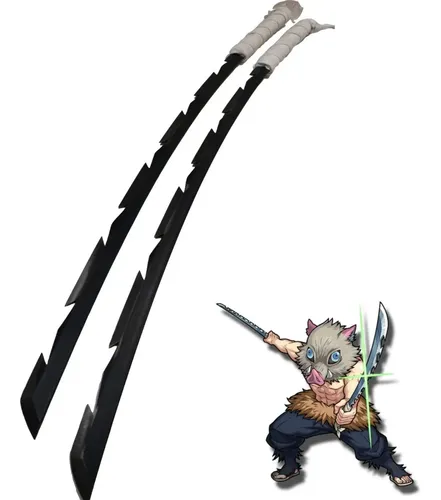 Katanas Inosuke Hashibira Demon Slayer Kimetsu No Yaiba | Meses sin interés