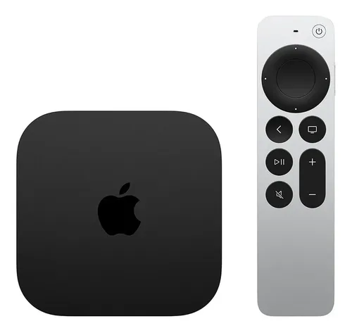Apple TV 4K (Wi‑Fi) A2737 de voz 3.ª generación 2022 4K 64GB negro ...