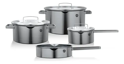 Batería De Cocina 7 Piezas Acero Inoxidable 550-7ss Wens | Cuotas sin ...