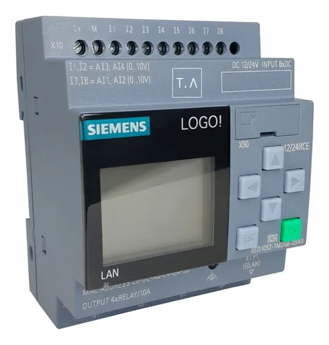 Clp Siemens Logo Bm 12/24rce 6ed1052-1md08-0ba0 | Frete grátis