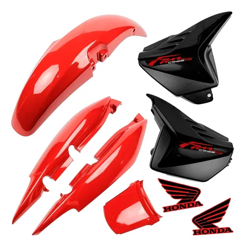 Kit Carenagem Cg 125 Fan Ks 2012 Vermelha Com Adesivos | Frete grátis Kit Carenagem Cg 125 Fan Ks 2012 Vermelha Com Adesivos | Frete grátis