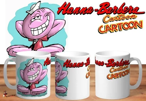 Taza Tazón El Pulpo Manotas Hanna Barbera 4k Art Cuotas Sin Interés