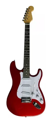 Guitarra Modelo Stratocaster Roja | Cuotas sin interés