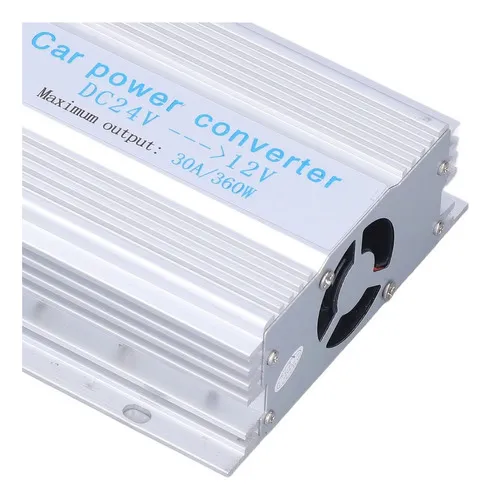 Comprar Inversor Electrico Convertidor Potencia 24v A 12v 30a Camion