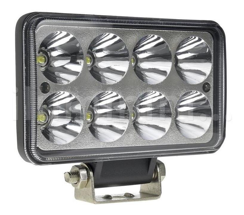 Farol De Milha Led Retangular Work Light 12/24v 2500 Lumens ... Farol De Milha Led Retangular Work Light 12/24v 2500 Lumens ...