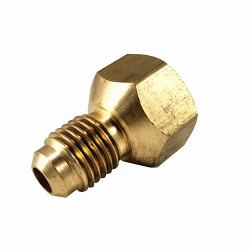Unión Flare Bronce Reducción 1/4 Macho A 5/16 Hembra Unión Flare Bronce Reducción 1/4 Macho A 5/16 Hembra