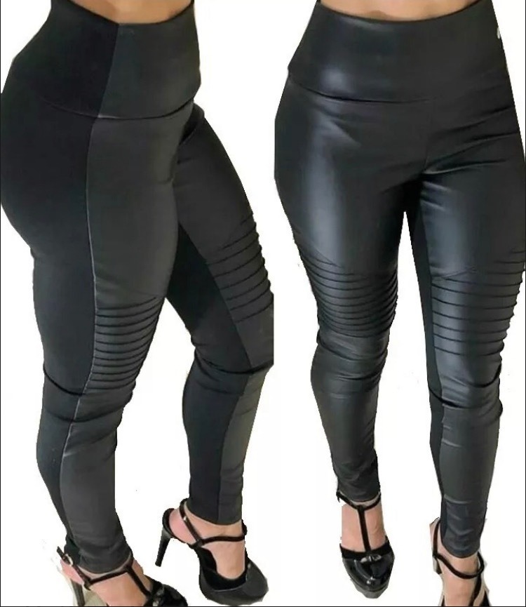 Calça Legging Montaria Nervurada Courinho Preço Baixo Mercado Livre