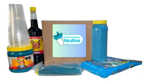 Paquete Completo Kit Para Preparar Azulitos. | Envío gratis