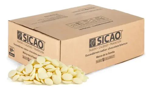 Cobertura Sicao Sabor Chocolate Blanco 10kg Barry Callebaut | Envío gratis