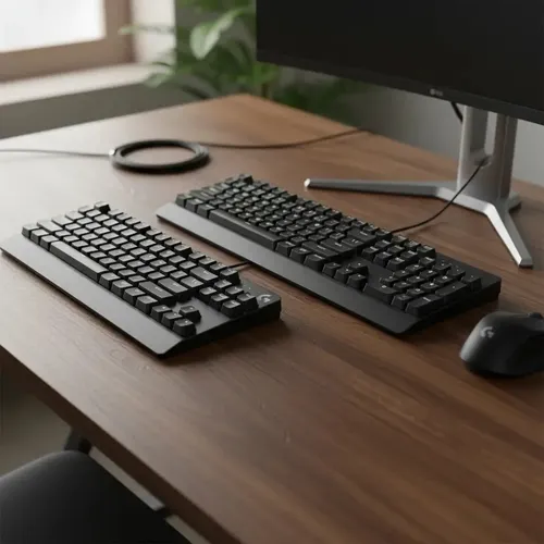 Teclado Gamer Logitech G413 Se Tkl Led White Mecánico Negro Inglés Us ...