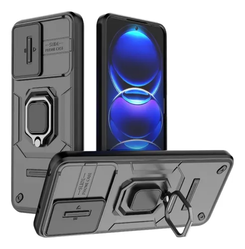 Funda Para Poco X5 5g Battle Bear Uso Rudo Cristal 9d Meses Sin