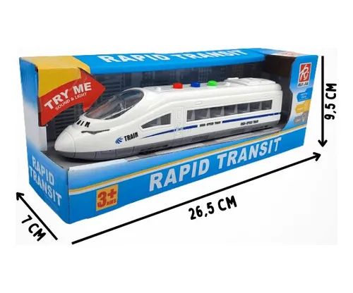 Metro Tren A Fricción Luz Y Sonido Pilas Incluida En Venta En Santiago Rm Metropolitana Por