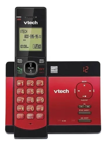 Teléfono VTech CS5129-26 inalámbrico - color negro/rojo | MercadoLibre Teléfono VTech CS5129-26 inalámbrico - color negro/rojo | MercadoLibre