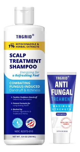Shampoo Kit Tagrid Ketoconazole 1% For Scalp Treatment 250ml | MercadoLibre
