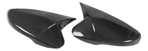 Cubierta De Espejo Retrovisor Lateral 2 Piezas Fibra De Ca Envío Gratis