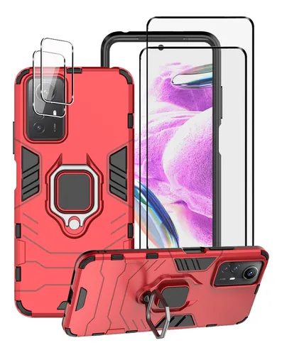 Funda Para Redmi Note 12s Uso Rudo 2 Micas 2 Lente Meses Sin