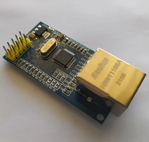 Módulo De Rede Ethernet W5500, Hardware Tcp/ip 51/stm32 Módulo De Rede Ethernet W5500, Hardware Tcp/ip 51/stm32